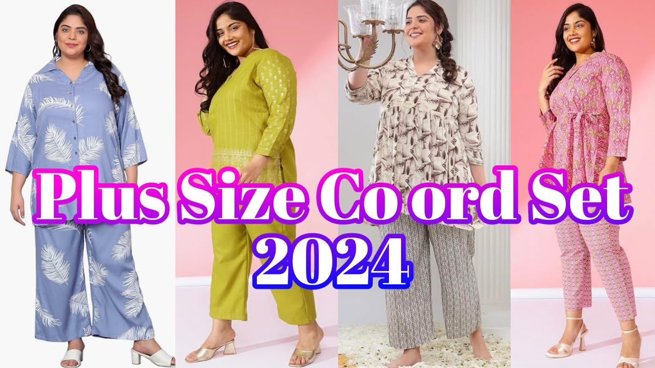 Trendy Co ord Set Design Ideas For Plus Size Women | Plus Size Co ord ...