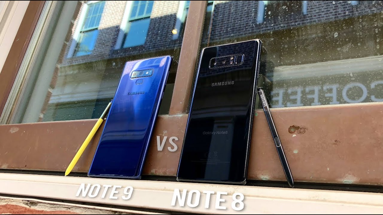 Galaxy Note 9 vs Note 8 FULL Comparison with Camera Test! - YouTube