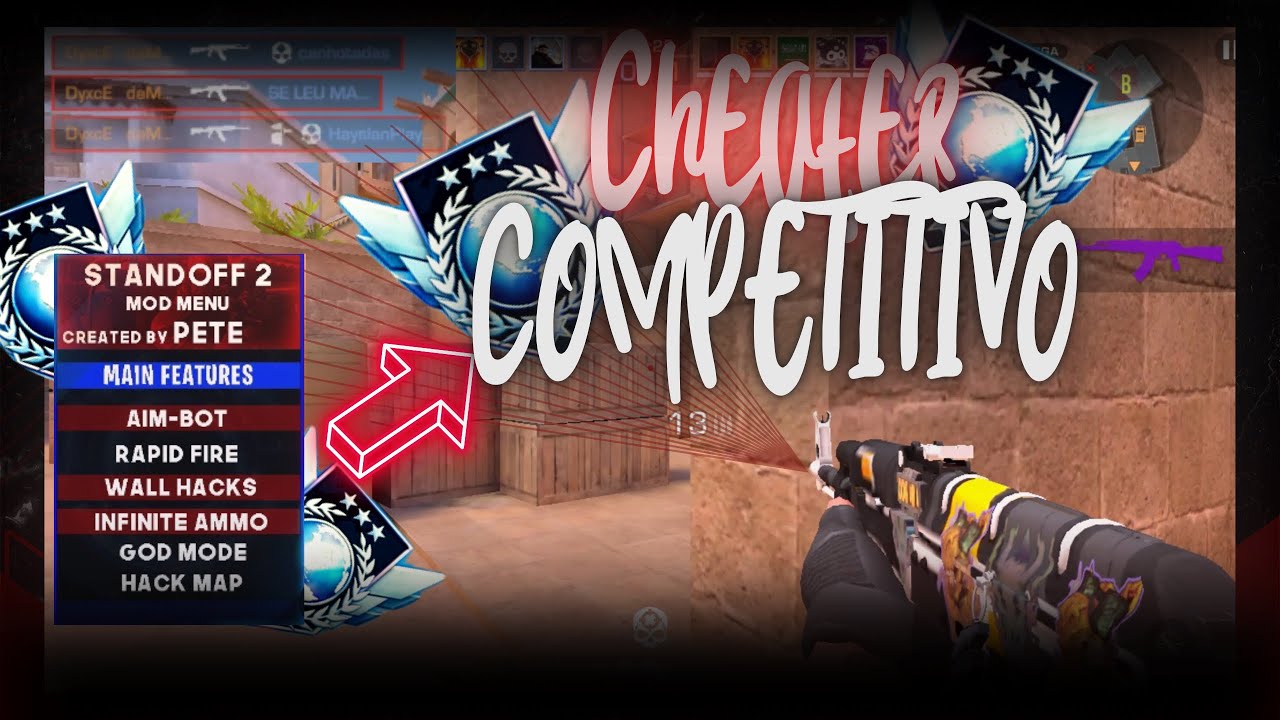 HACK STANDOFF 2 !?? COMPETITIVO MODE!! * AMASSEI MUITO * - YouTube