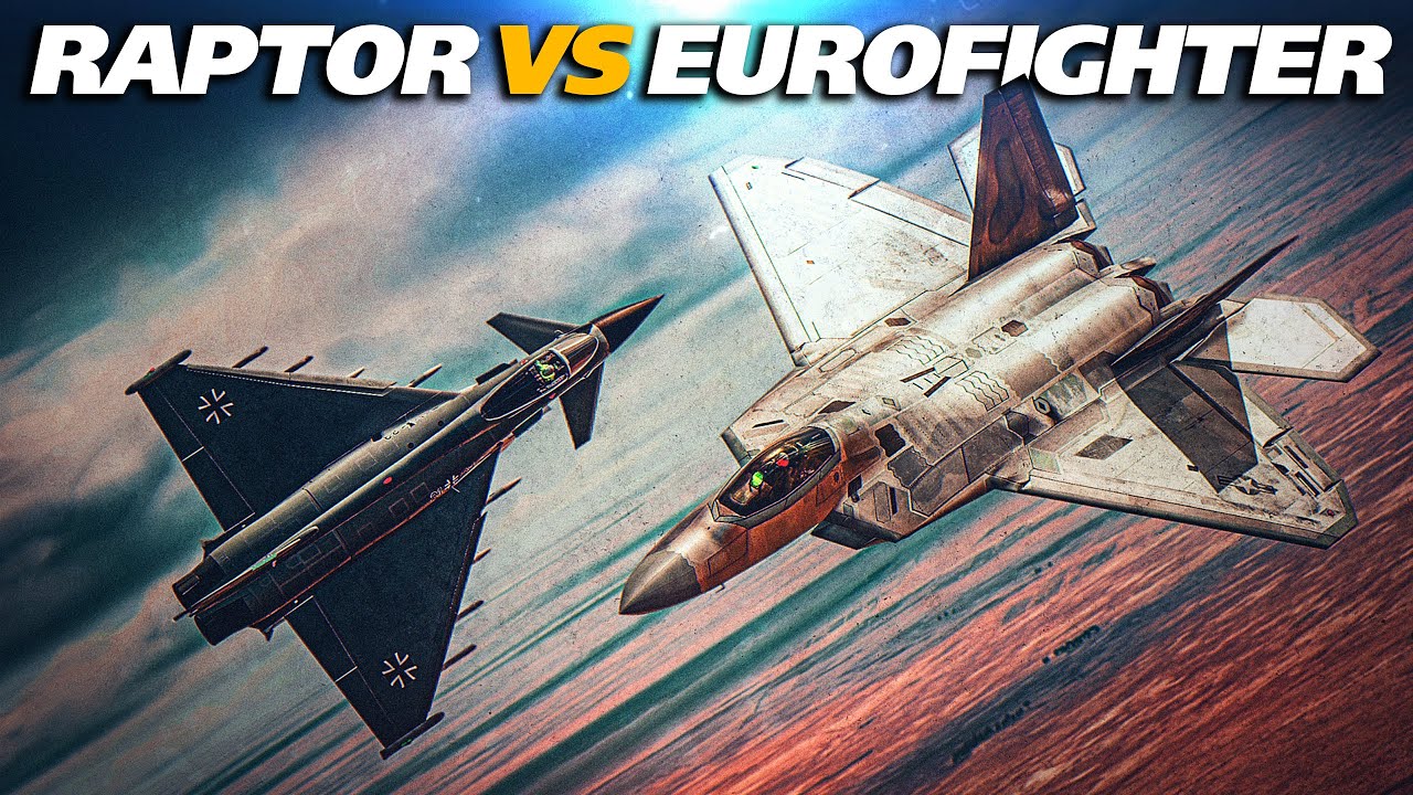 NATO's Best | F-22 Raptor Vs EF-2000 Eurofighter | Digital Combat ...