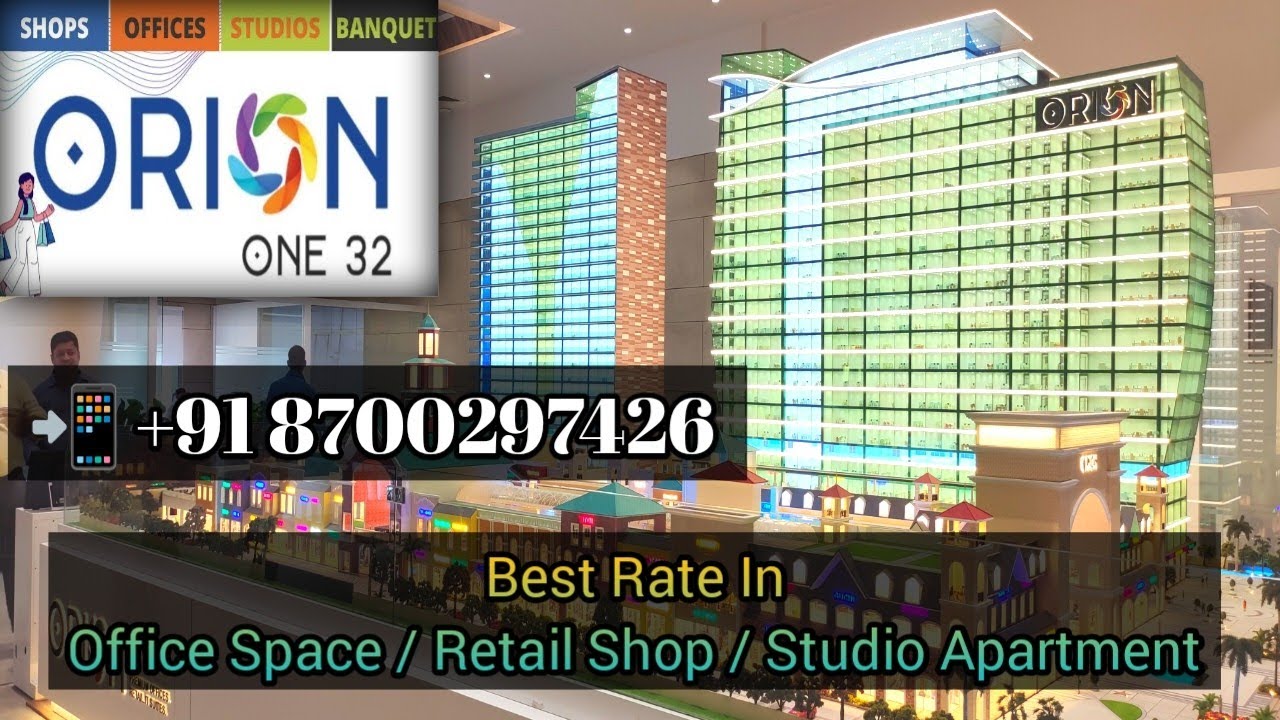 Best Deal In Orion one32 Office Space Studio Apartment & Retail Shop 📲 ...
