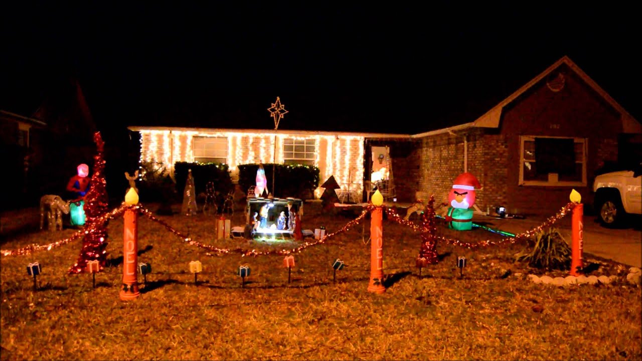 2014 - Gemmy Lightshow Christmas Lights - Jingle Bells - YouTube