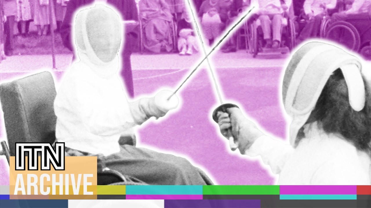 Rare Footage of Early Paralympics Games (1956) - YouTube