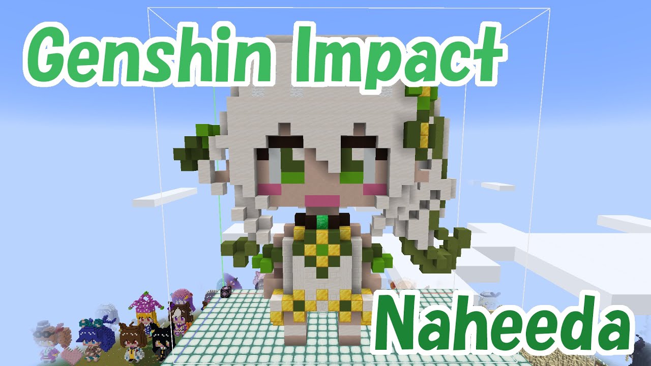 Genshin Impact Naheeda make in Minecraft - YouTube