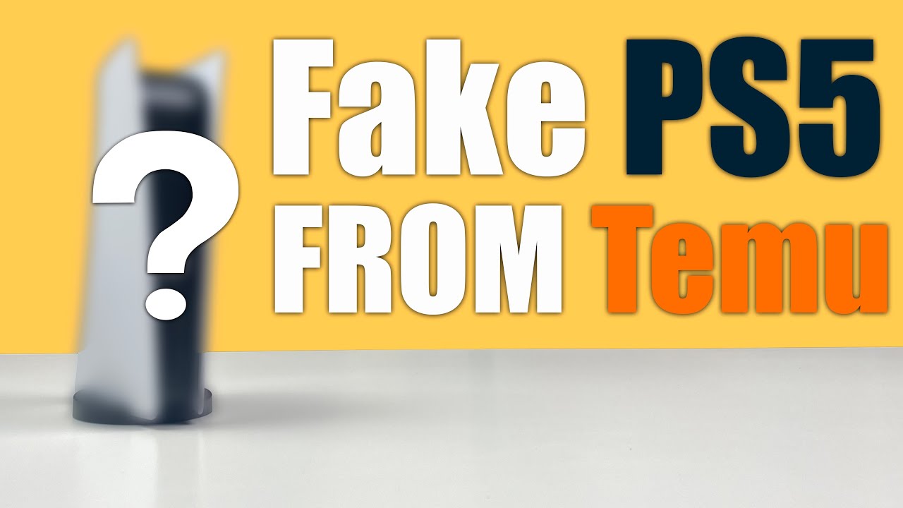 Unboxing A Fake PS5 From Temu... Gameplay | ASMR - YouTube