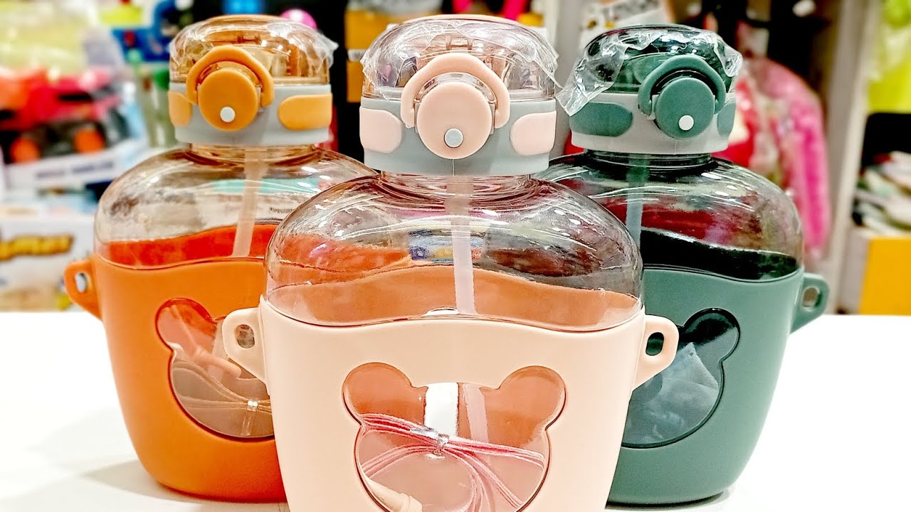 Disney characters sippers for kids - YouTube
