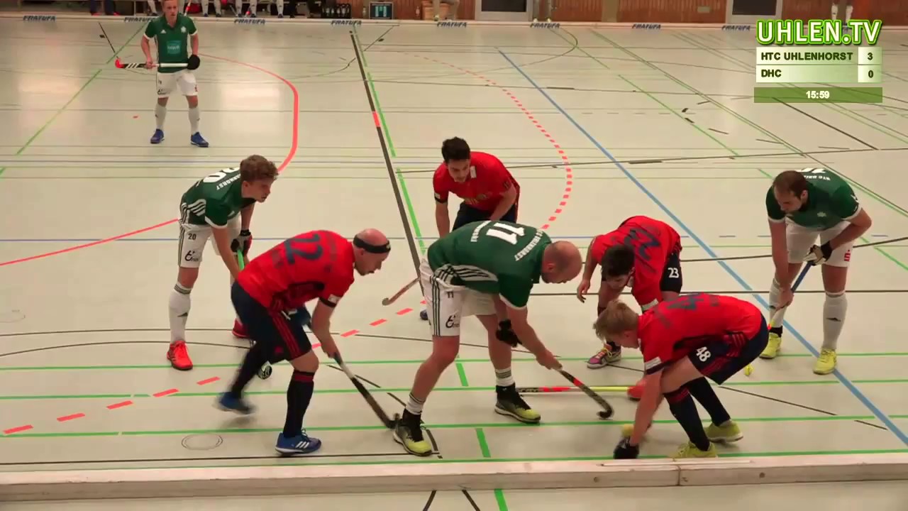 Hallenhockey Bundesliga Herren HTCU - DHC - YouTube
