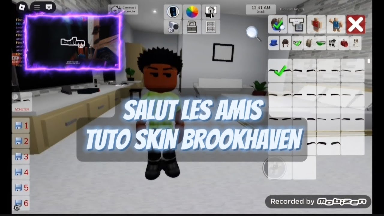 ROBLOX | BROOKHAVEN TUTO SKIN (Atlanta, Under Armour jaune,...) - YouTube