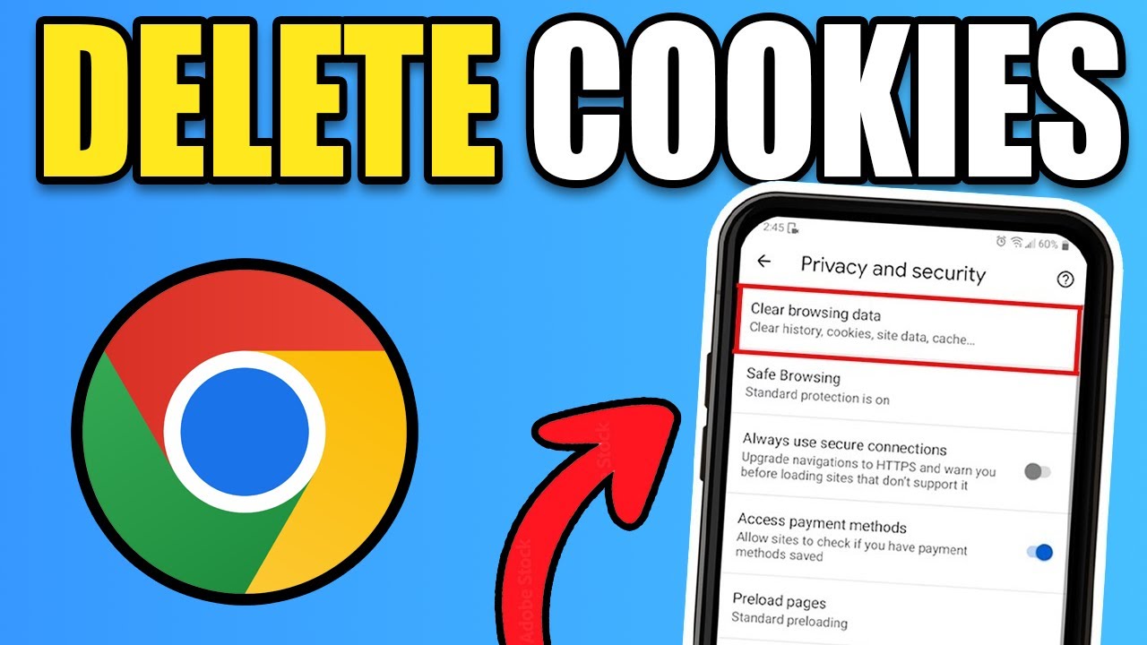 How To Clear Cookies On Android | Clear Cookies On Android Chrome - YouTube