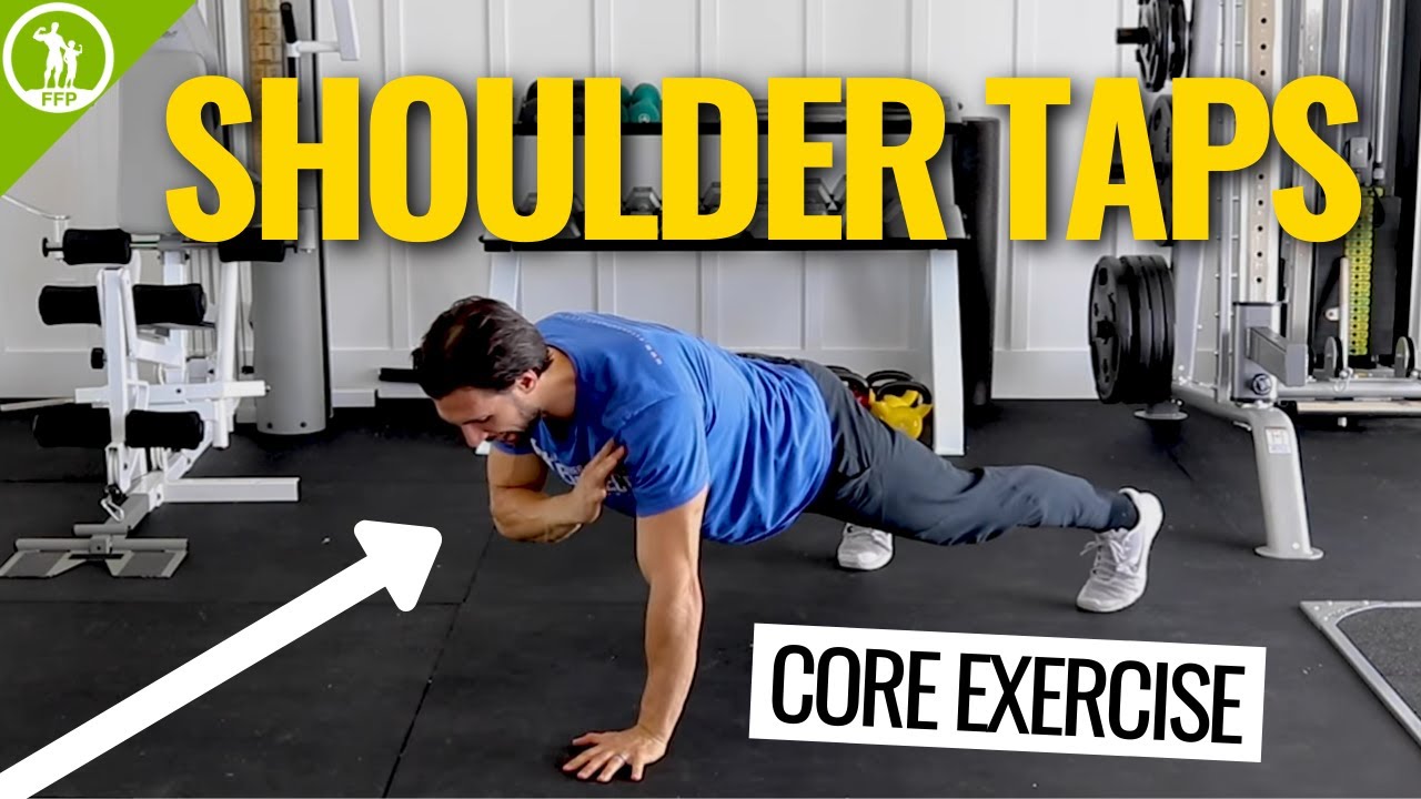 Shoulder Taps Workout For Your Core YouTube