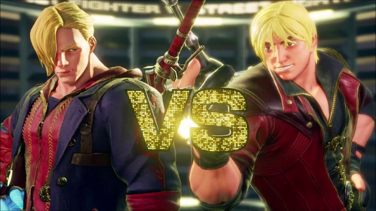 nero ed costume vs dante ken costume (street fighter v ) devil may cry ...