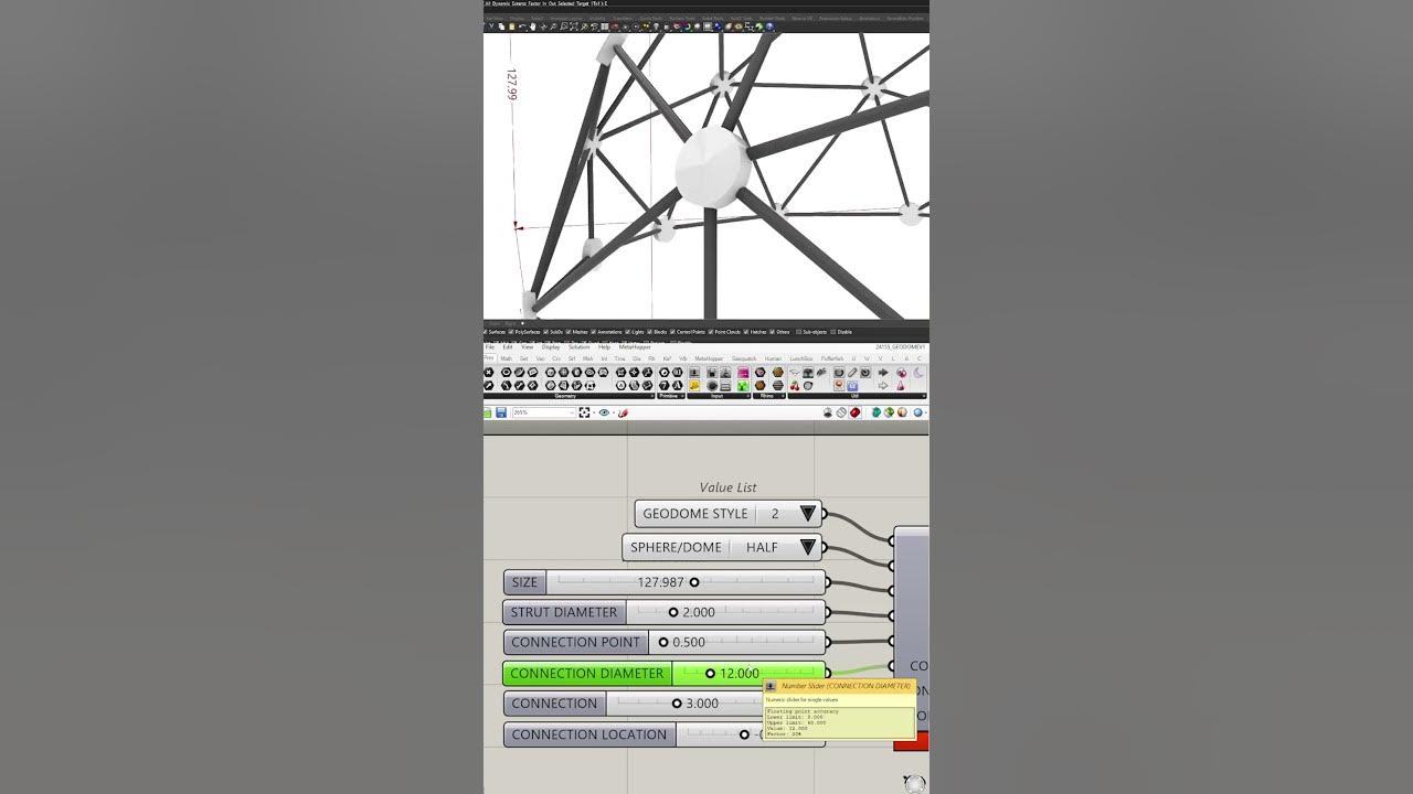 Grasshopper Tutorial Parametric Script Rhino 3D Architecture Design Preview - YouTube