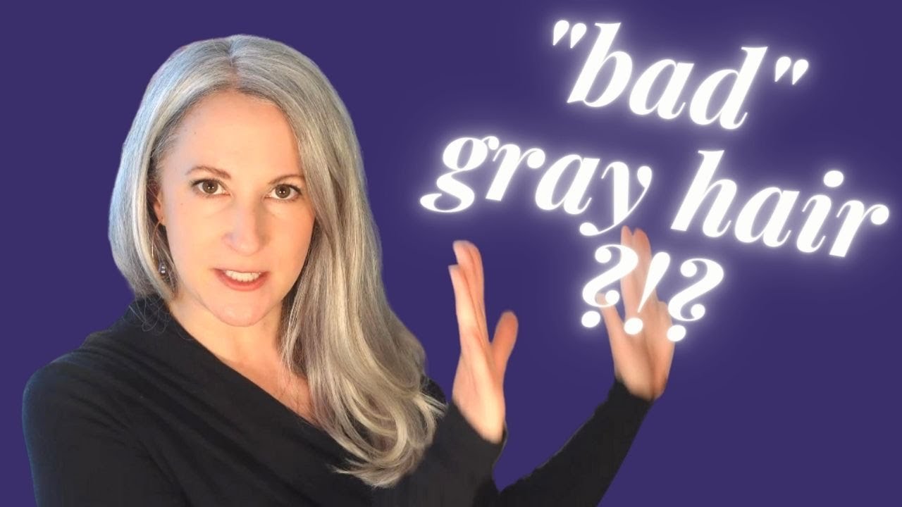 No Such Thing as Bad Gray Hair - YouTube