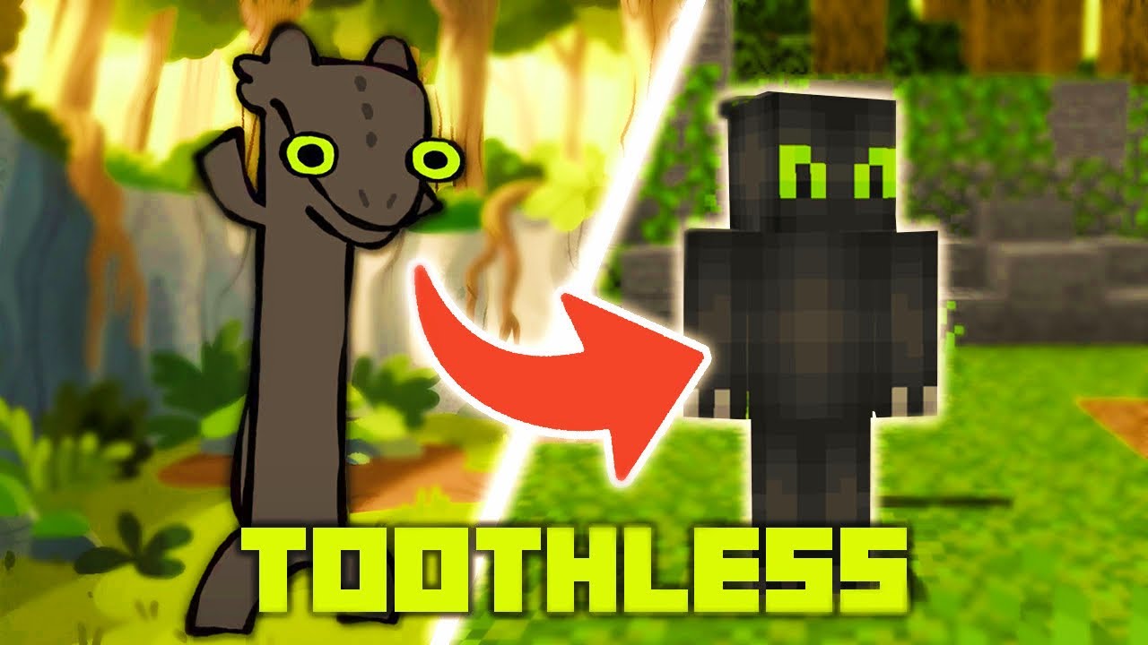 Toothless Dancing But It's Minecraft - YouTube