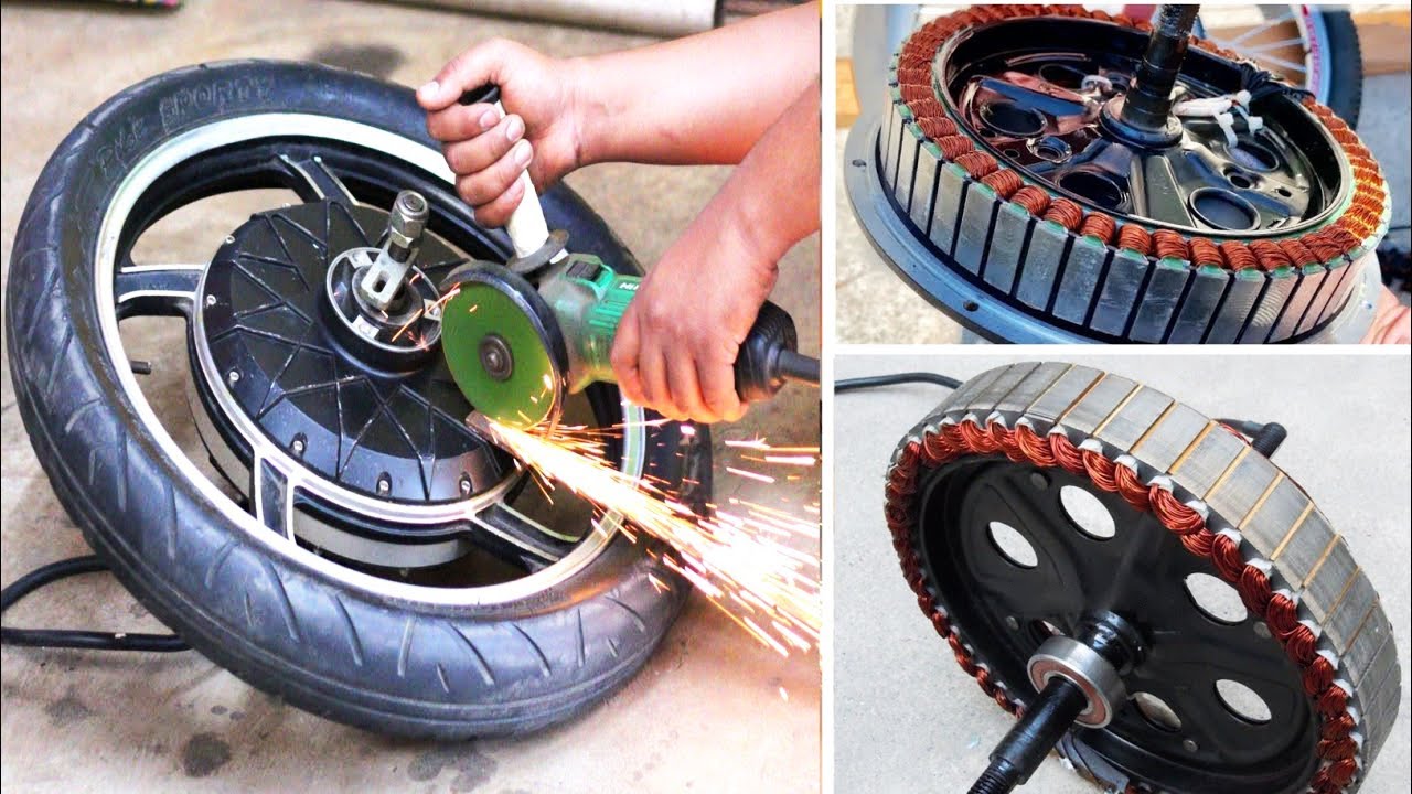 Whats Inside The Electric Hub Motor Creative Science Youtube