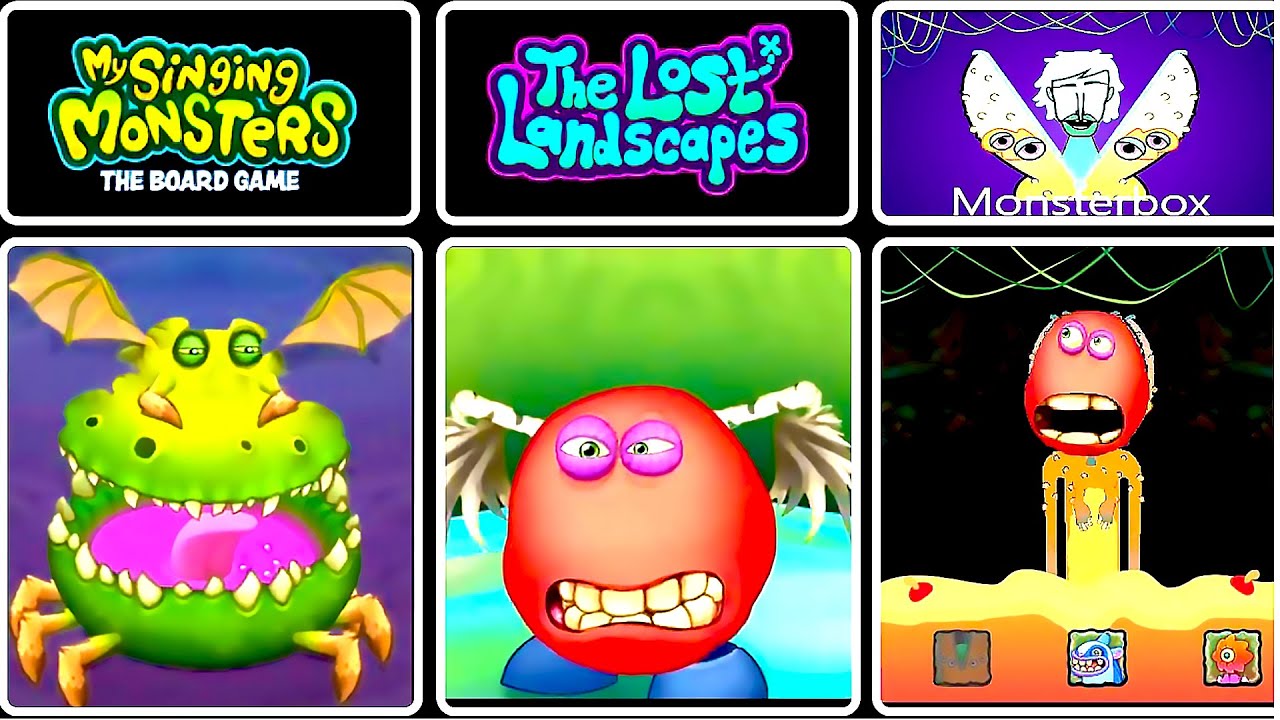 The Lost Landscapes Vs My Singing Monsters Vs Dawn of Fire vs ...