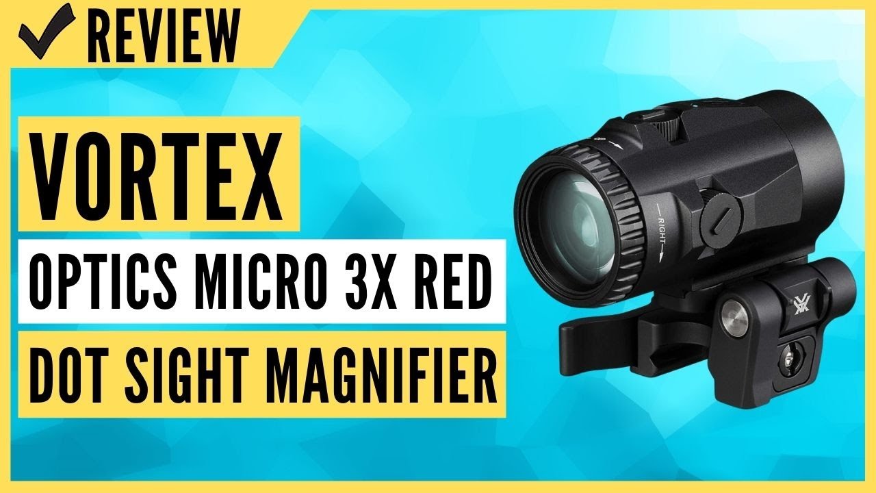 Vortex Optics Micro 3X Red Dot Sight Magnifier Review - YouTube