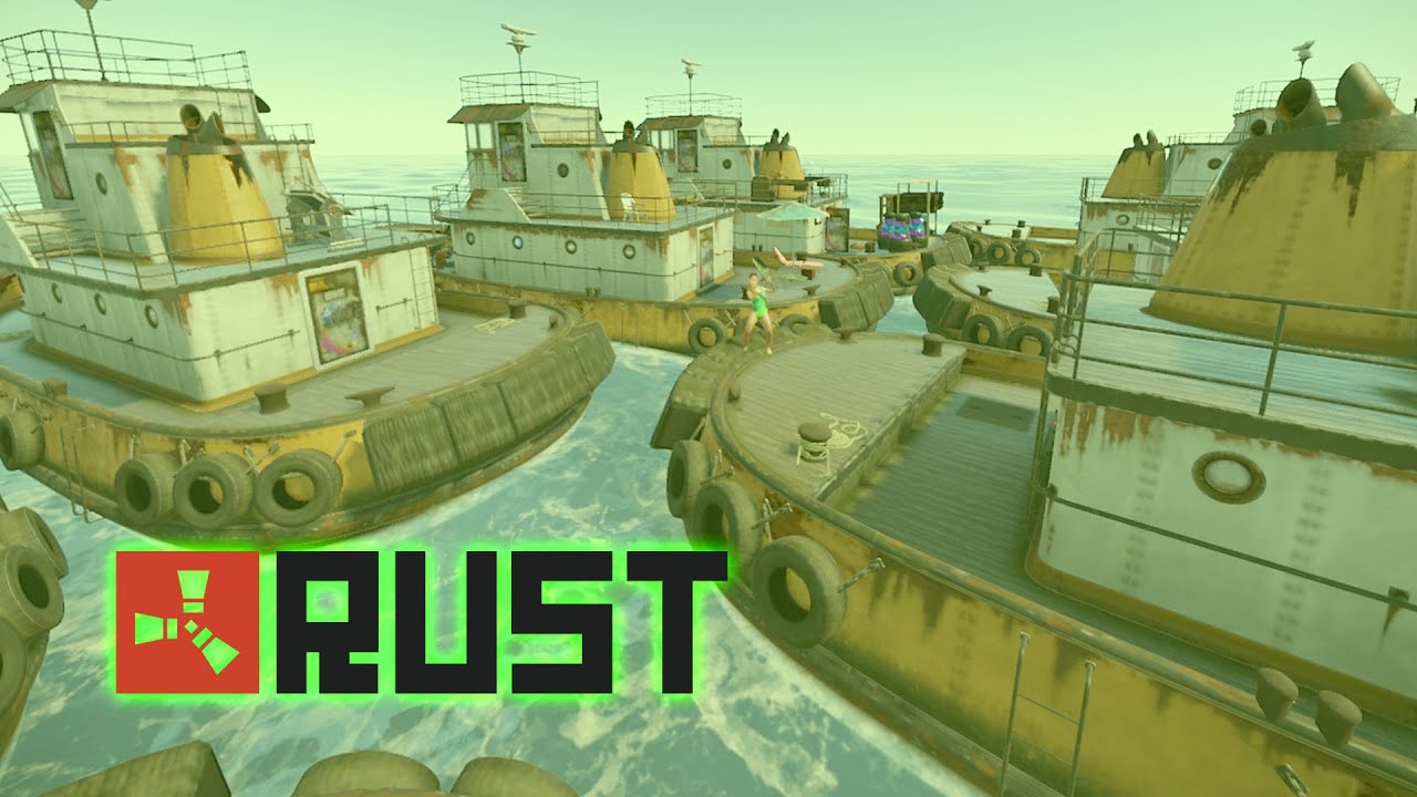 [RUST] Stardust S7 JP/PVE/MOD ! Tugboat is life! [03] - YouTube