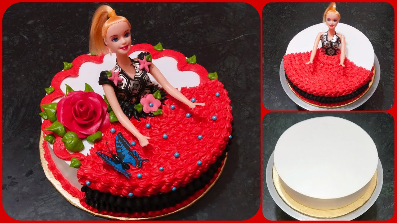 Doll Cake Design | Cute Doll Cake Decorating Ideas | Princess Doll Cake ...
