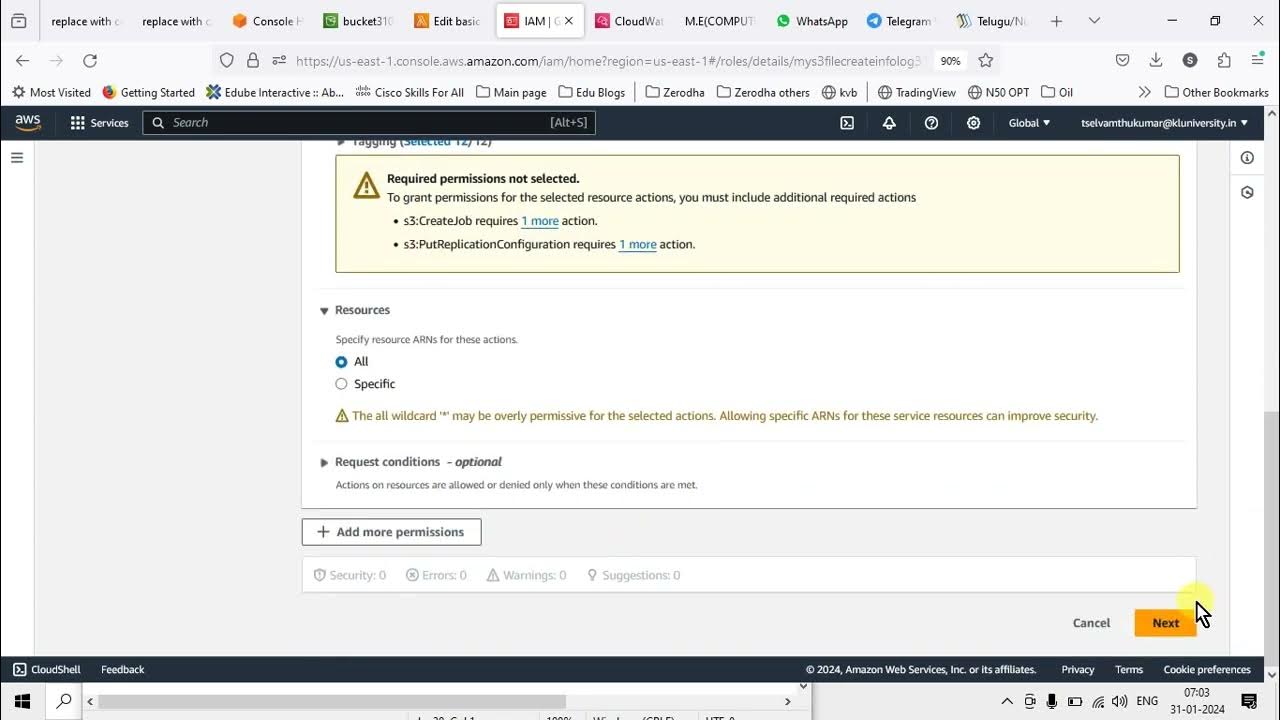 triggering lambda from s3 bucket object create/delete event to create file info in cloudwatch ...