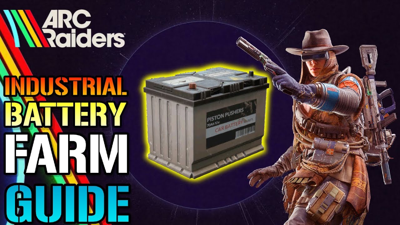 ARC Raiders: EASY "Industrial Battery" Location Guide! How To Farm Them ...