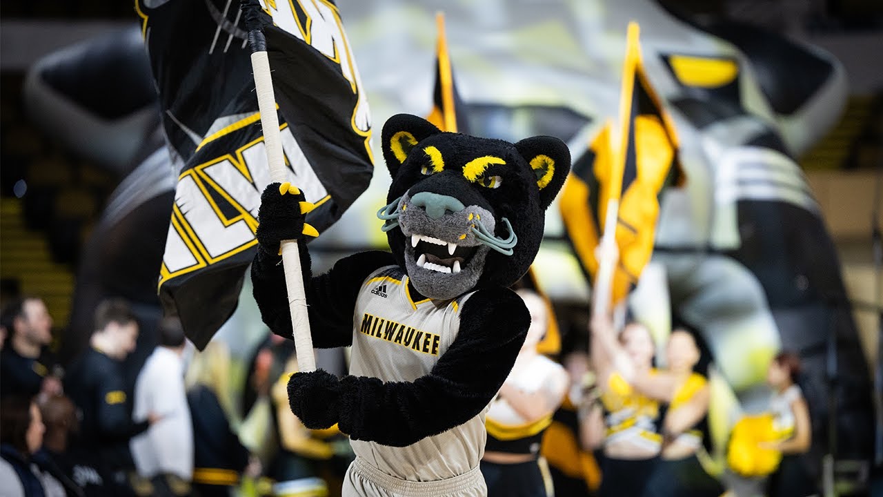 Team Pounce: UWM Mascot Goes for Olympic Glory - YouTube
