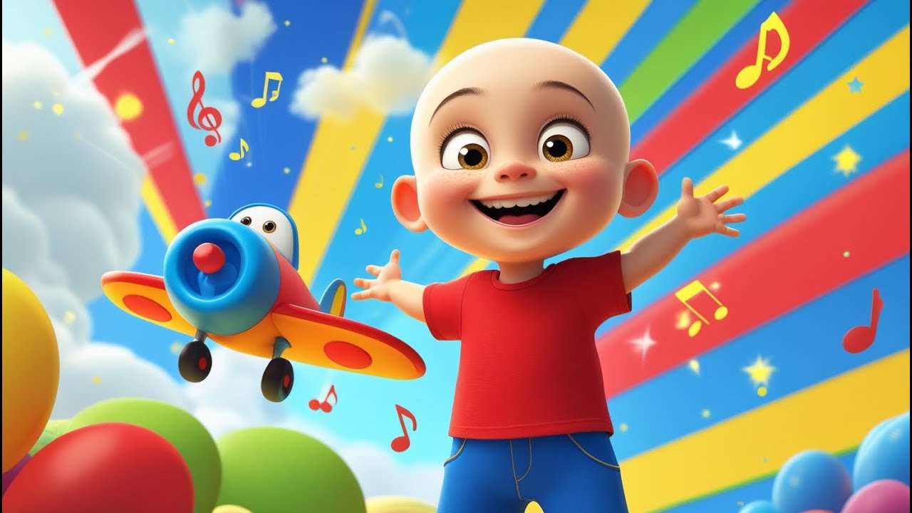 Airplane Song ️ | Fun & Catchy Nursery Rhymes for Kids | Baby Shark ...