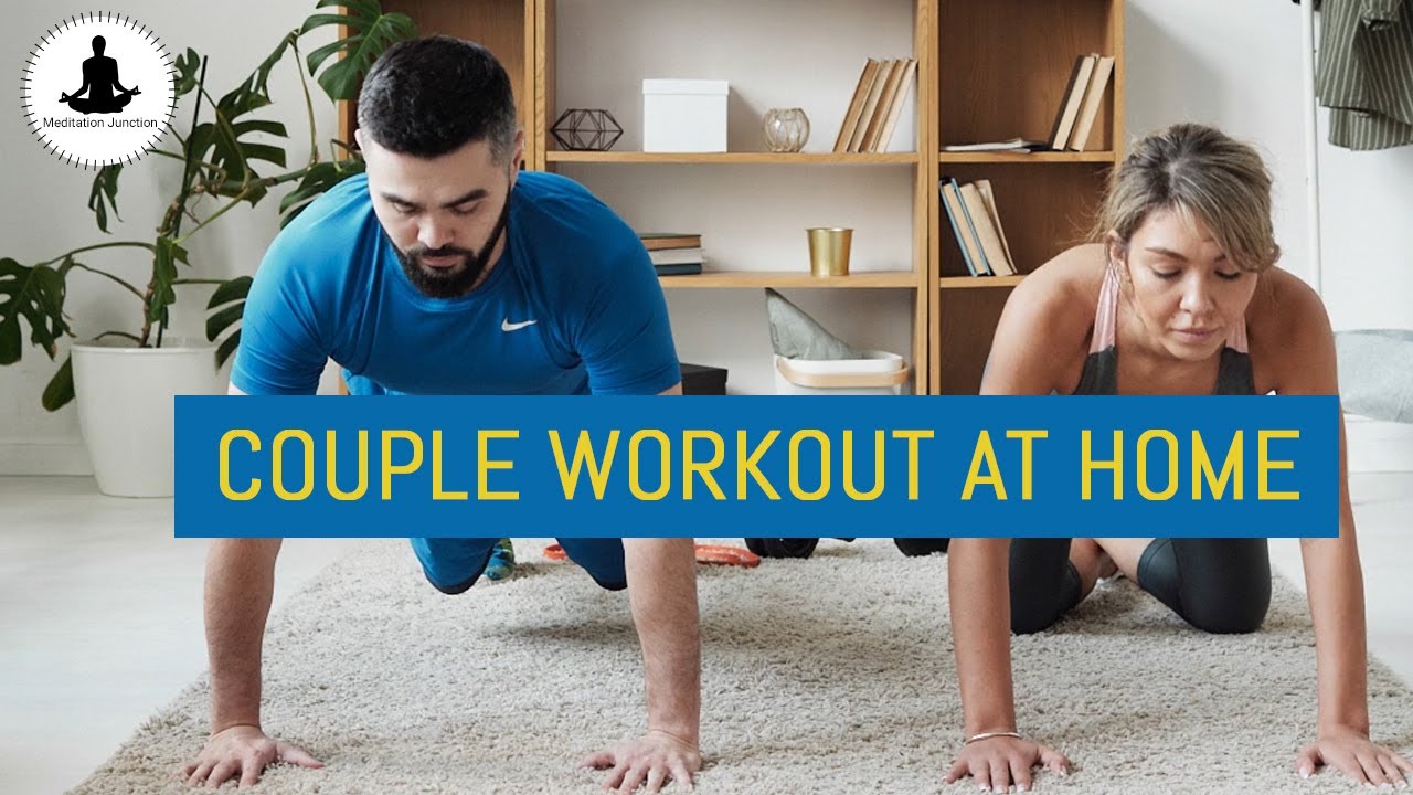 Couple Working Out at Home | Best Exercises for Everyone | Fitness ...
