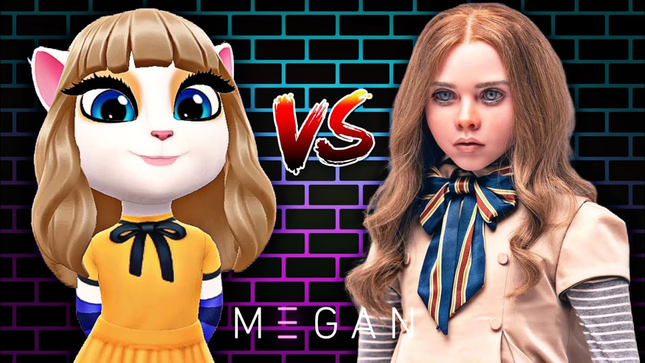 My Talking Angela 2 - New Year Update Gameplay 🐲| Angela Vs M3GAN - YouTube