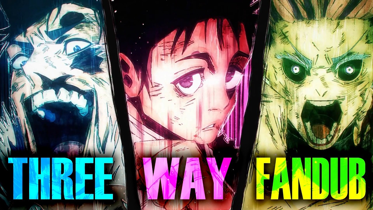 Jujutsu Kaisen - [DUBBED] THREE WAY DOMAIN EXPANSION (Yuta vs Uro vs ...