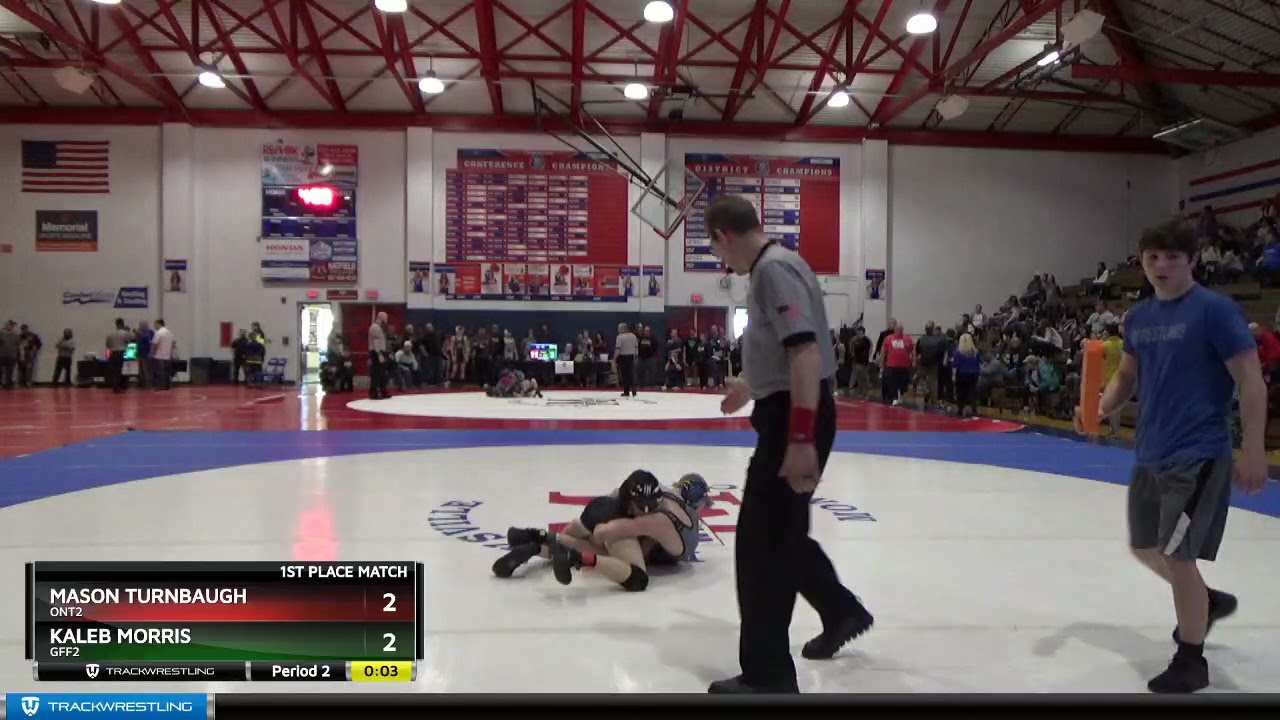 Mason Turnbaugh vs Kaleb Morris AA JH 90 2020 Div - YouTube