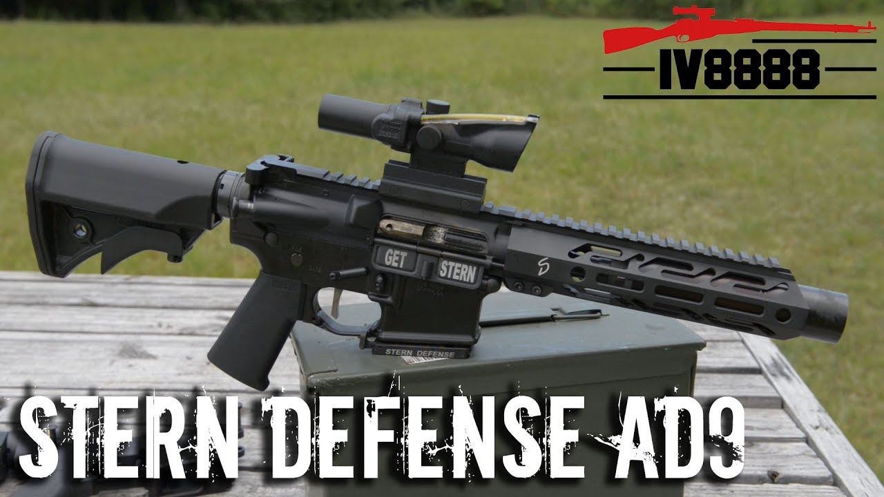 Stern Defense 9mm AD-9 Conversion - YouTube