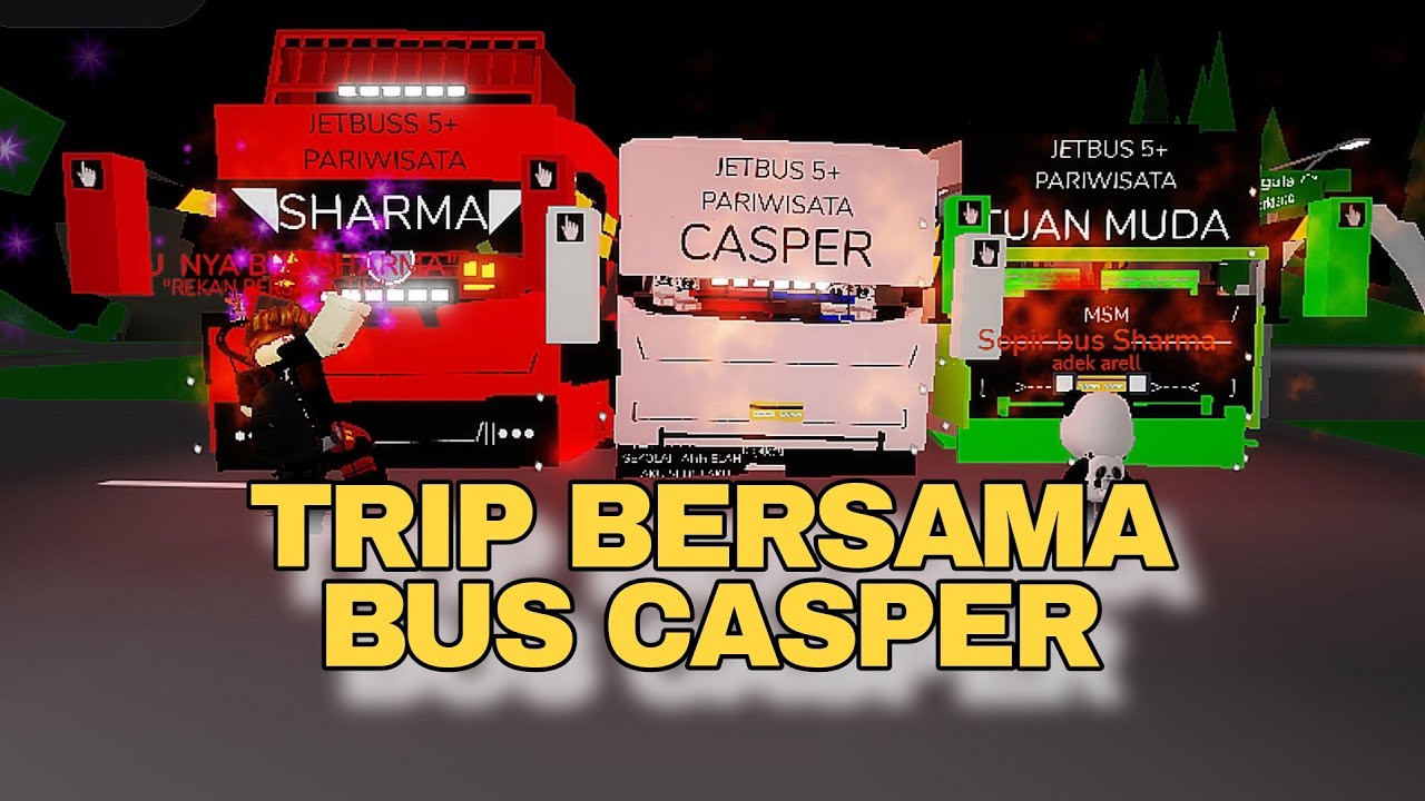 Trip Bus Basuri di Brookhaven Menggunakan Bus Casper | ROBLOX - YouTube