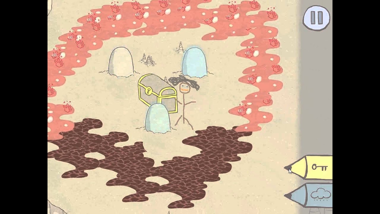 Draw a Stickman #06 - Volcanic Valley - Color Buddy + Piece of Puzzle ...