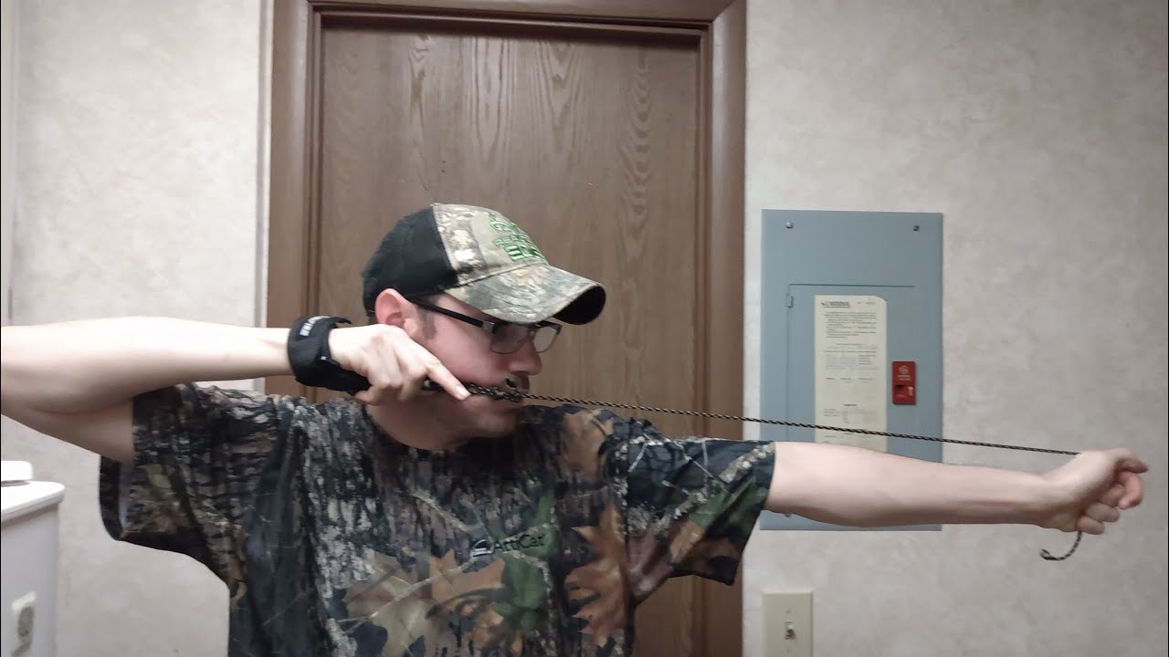 DIY BOW RELEASE PRACTICE AID!!!!!! TRUFIRE PATRIOT RELEASE AND ALLEN ...