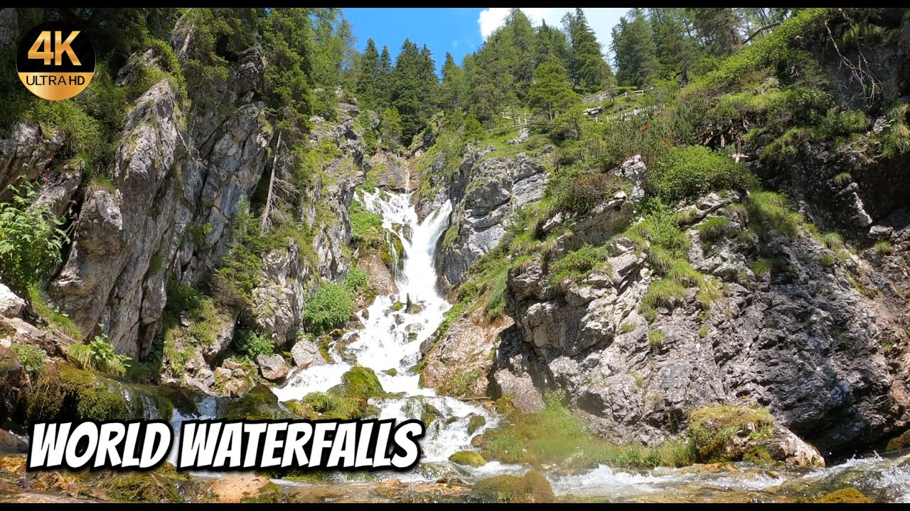 World Waterfalls | 4K Ultra HD Video | | Nature Relaxing Meditation ...