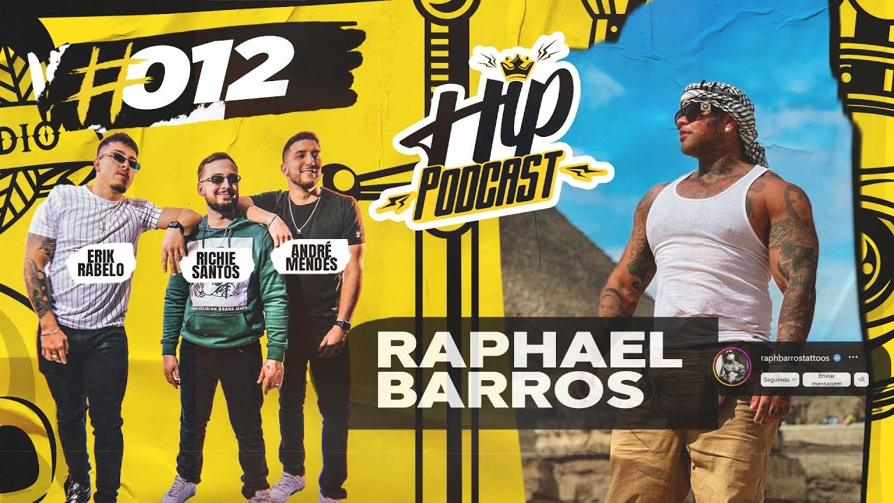 #012 Raphael Barros's Journey from Male Stripper to Celebrity Tattoo Artist - YouTube
