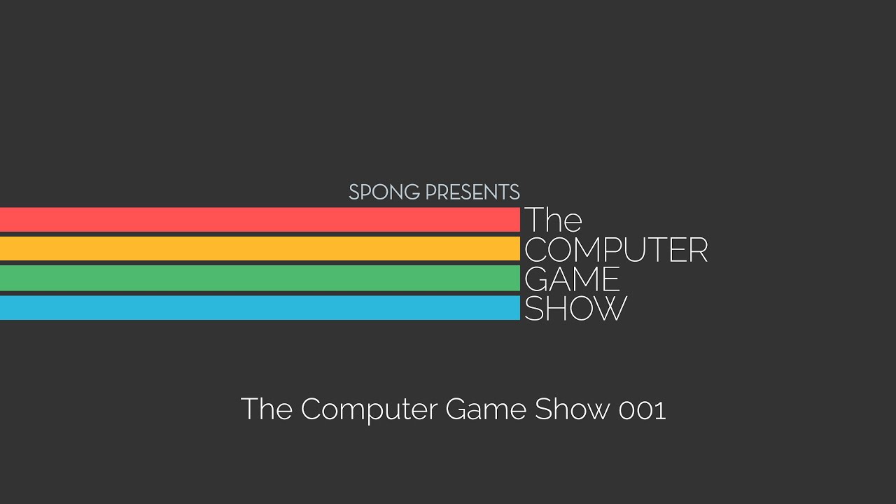 The Computer Game Show 001: The Computer Game Show - YouTube