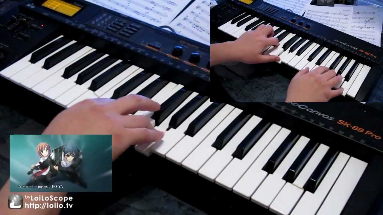 【暫定版】fortissimo -from insanity affection- 主旋律耳コピー（片手演奏） fripSide - YouTube