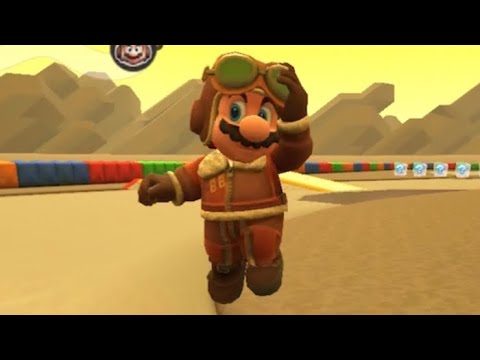Mario Kart Tour: Mario (Aviator) Gameplay [#24] - SNES Choco Island 1R ...
