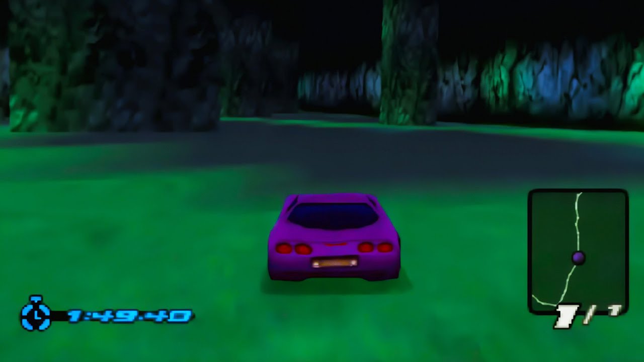 Need for Speed 3: Hot Pursuit (PS1) 1998. Caverns (Hidden Track) - YouTube