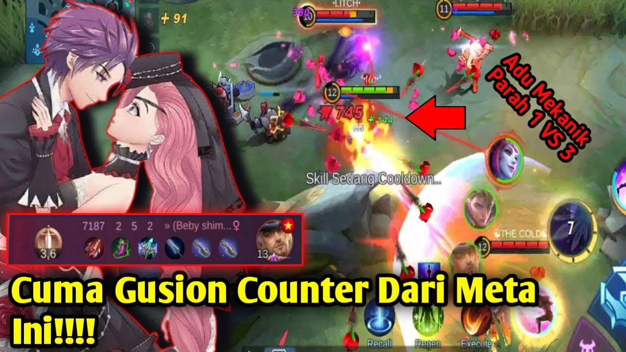 Gusion Counter Dari Segala Meta | Gusion Gameplay - Mobile Legends ...