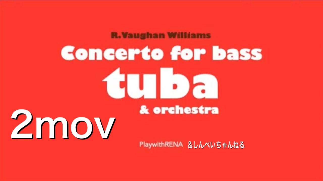 Vaughan Williams Concerto for bass tuba 2mov. - YouTube