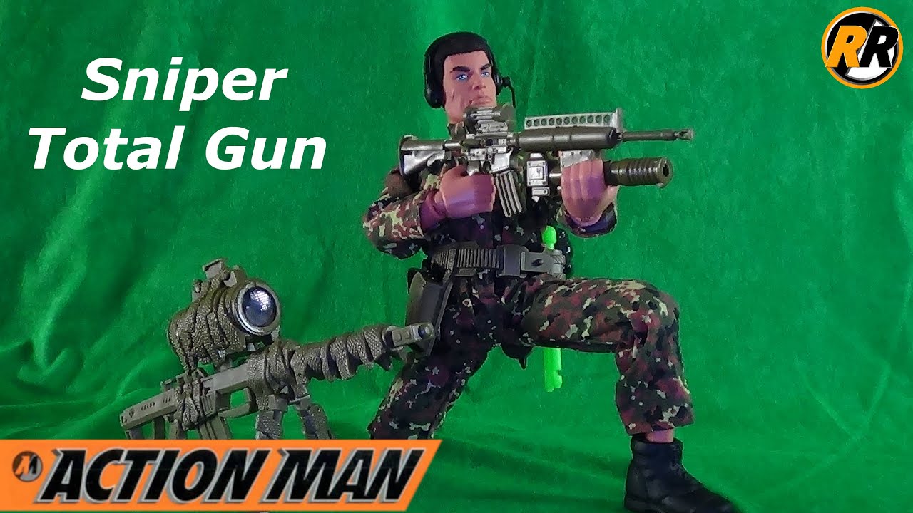 Action Man Sniper Total Gun - YouTube