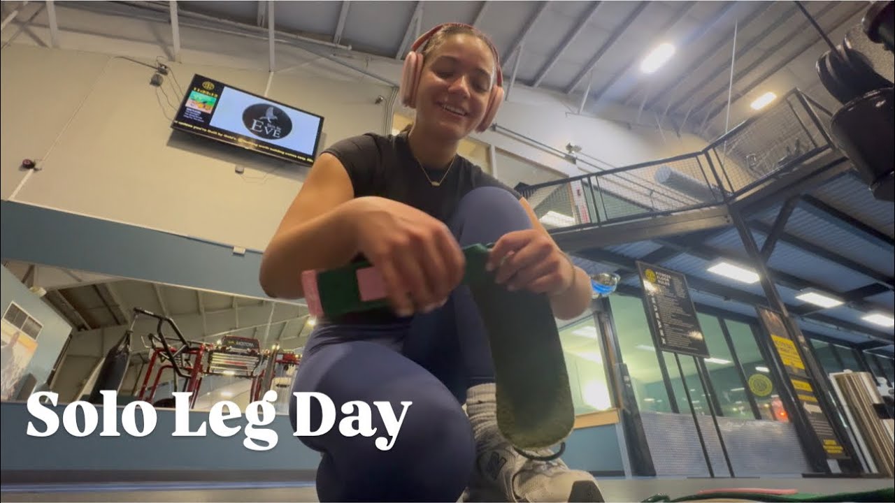 (Mostly) Solo Leg Day - YouTube