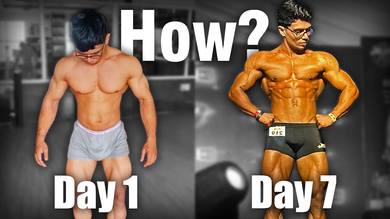 Everything about peak week | Carb loading | Sodium and water Manipulation - YouTube