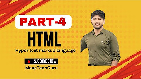 HTML tutorials - YouTube