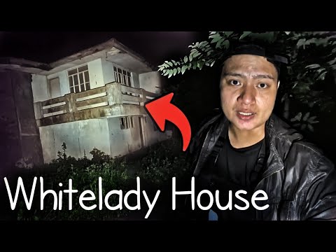 EXPLORING the WHITELADY HOUSE | Creepy Night Exploration