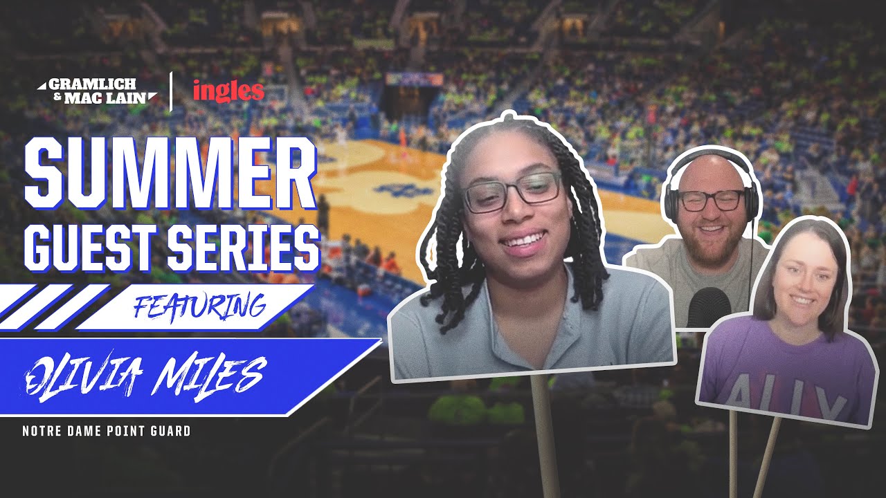 Olivia Miles, Notre Dame All-American Point Guard - YouTube