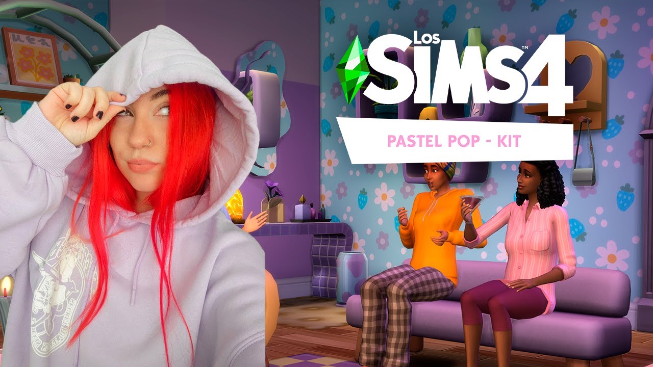 ESTO ES SUPER CUTE Review Los Sims 4 Pastel Pop kit en español 💕 ...